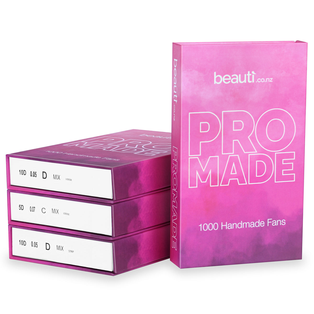 1000 Promade Lash Fans - Mixed Trays - Strips – Beauti
