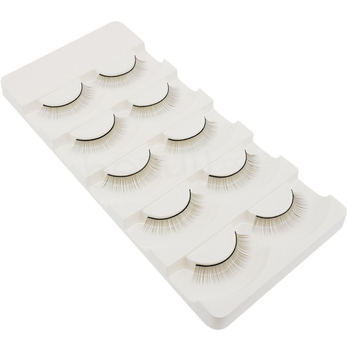 Practice Eyelash Extensions Strips Tray - 10 Pack – Beauti